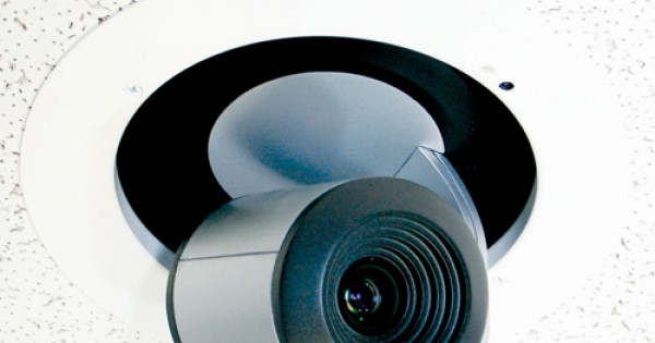 Vaddio In-Ceiling Half-Recessed Enclosure